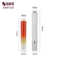 China AY-10ML Empty Pp Plastic Double Wall Airless Pump Roll On Bottle Packaging For Scalp Care Cream Serum for sale