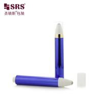 China AY-15ML Bulk Metallic Silver Roll-On Massage Bottles With Metal Ball For Under-Eye Serums Skincare Packaging for sale