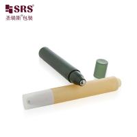 China AY-15ML Bulk Empty Roll-On Bottles With Metal Massage Ball For Under-Eye Serums And Skincare Packaging for sale