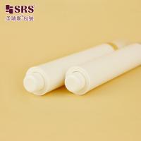 China AY-15ML Wholesale Double Layer White Roller Bottle With Metal Roller Ball For Scalp Hair Care Packaging for sale