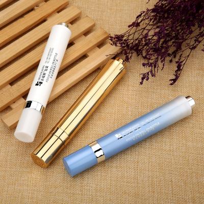 China AY-15ml Hot Sale Electro Plating Gold Colored Roller Bottle Metal Roll On Bead For Massage Packaging for sale