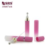 China LR001-15ML 20ML Acrylic Thick Double Wall Roller Bottle Container With Diptube Pump For Cosmetic Packaging for sale