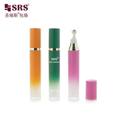 China LR001-20ml 15ml Empty Luxury Roll On Bottle For Eye Essence Eyecare Packaging for sale
