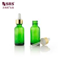 China BOS003 20/400 Rose Gold Aluminum Dropper Cap With Glass Pipette Rubber Bulb Essential Oil Bottle Dropper Accessories for sale