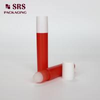 China 12ml Plastic Roll On Bottle for Perfume Eye Cream Custom Color Options for sale