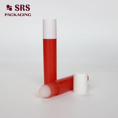 China 12ml Plastic Roll On Bottle for Perfume Eye Cream Custom Color Options for sale