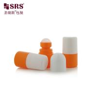 China 30ml Matte Pastel Plastic Roll On Bottle Custom Logo Empty Deodorant Roller Container For Insect Repellent Cosmetic Packaging for sale