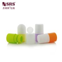 China 30ml Matte Pastel Plastic Roll On Bottle Custom Logo Empty Deodorant Roller Container For Insect Repellent Cosmetic Packaging for sale