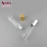 China BLPM-15ML Wholesale Clear Glass Roller Bottles With Screw Caps For Essential Oils And Cosmetic Sample Packaging for sale