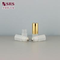 China Wholesale 2ML Mini  Plastic Roller Bottle Refillable Roll On Bottle With Aluminium Cap Steel Ball for sale