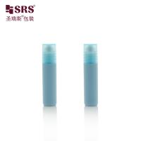China 5 ML Empty Plastic Roller Bottle Steel Ball Roll On Container With Plastic Cap for sale