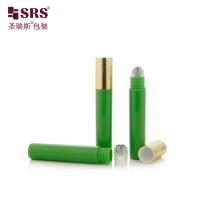 China 7ML Empty Plastic Roll‑on Bottle With Big Roller Ball Cosmetic Perfume Essential Oil Container for sale