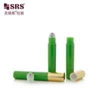 China 7ML Empty Plastic Roll‑on Bottle With Big Roller Ball Cosmetic Perfume Essential Oil Container for sale