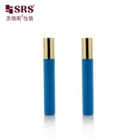 China 8ml Refillable Plastic Roll‑on Bottle Plastic Roller Ball Aluminum Cap Skincare Perfume Packaging Bottle for sale
