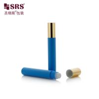 China 8ml Refillable Plastic Roll‑on Bottle Plastic Roller Ball Aluminum Cap Skincare Perfume Packaging Bottle for sale