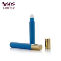 China 8ml Refillable Plastic Roll‑on Bottle Plastic Roller Ball Aluminum Cap Skincare Perfume Packaging Bottle for sale