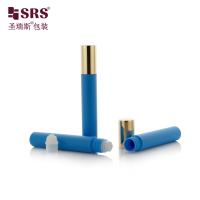 China 8ml Refillable Plastic Roll‑on Bottle Plastic Roller Ball Aluminum Cap Skincare Perfume Packaging Bottle for sale
