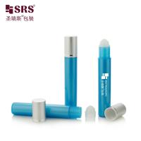 China Custom 15 ML Cosmetic Plastic Roller Bottle Plastic Ball Aluminum Lid Packaging Container for sale