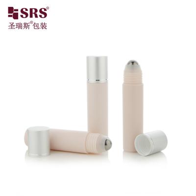 China Wholesale 30ml Refillable Plastic Roll‑on Bottle Steel Ball Aluminum Cap For Perfume Deodorant Oil for sale