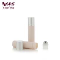 China Wholesale 30ml Refillable Plastic Roll‑on Bottle Steel Ball Aluminum Cap For Perfume Deodorant Oil for sale