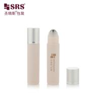 China Wholesale 30ml Refillable Plastic Roll‑on Bottle Steel Ball Aluminum Cap For Perfume Deodorant Oil for sale