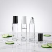 China BLPM-15ML Wholesale Clear Glass Roller Bottles With Screw Caps For Essential Oils And Cosmetic Sample Packaging for sale