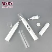 China AY005 10ML 15ML Acrylic Gold Metal Massage Tip Head Airless Eye Cream Pump Bottle Cosmetic Packaging Tube 0.08CC Output for sale
