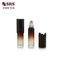 China BLPY-10ML Glass Roll on Bottle Gold Metal Cap 304 Stainless Steel Roller Ball Essential Oil Perfume Cosmetic Packaging for sale