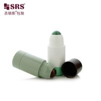 China Replaceable Gemstone Roll-on Bottle Empty Cosmetic Container For Deodorant for sale