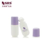 China Custom 50ML Large Plastic Roller Ball Bottle Refillable Empty Roll‑on Packaging Bottle for sale