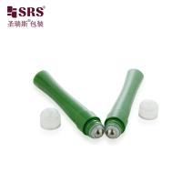 China 15ml PETG Empty Roller Bottle Clear Plastic Roll On Container For Essential Oil for sale