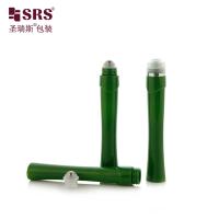 China 15ml PETG Empty Roller Bottle Clear Plastic Roll On Container For Essential Oil for sale