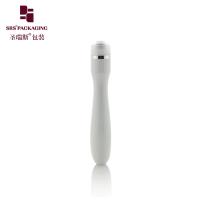 China 15ml PETG Ergonomic Curved Roll On Bottle Empty Roller Container For Herbal Relief Liquid for sale