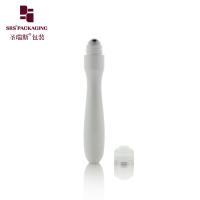 China 15ml PETG Ergonomic Curved Roll On Bottle Empty Roller Container For Herbal Relief Liquid for sale