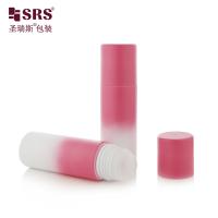 China 43mm Neck PET Roll On Bottle 130ml 170ml Empty Deodorant Roller Bottle For Body Care Custom Logo for sale