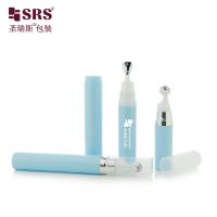 China Press Vacuum Roll On Bottle Empty Cosmetic Roller Bottle Serum Massage Container for sale