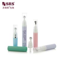 China Press Vacuum Roll On Bottle Empty Cosmetic Roller Bottle Serum Massage Container for sale