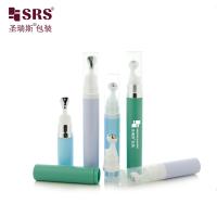 China Press Vacuum Roll On Bottle Empty Cosmetic Roller Bottle Serum Massage Container for sale