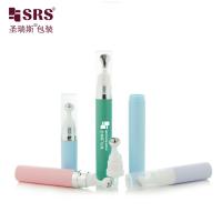 China Press Vacuum Roll On Bottle Empty Cosmetic Roller Bottle Serum Massage Container for sale