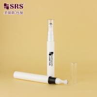 China Refillable Airless Roller Ball Bottle Press Pump Cosmetic Vacuum Bottle For Eye Cream Essential Oil Packaging for sale