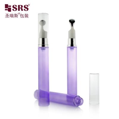 China Refillable Vacuum Press Bottle Zinc Alloy Head Airless Bottle For Cosmetic Lotion Serum Empty Packaging for sale