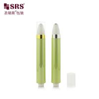 China 15ml Airless Roll On Bottle Flower Shape Cream Output Vacuum Press Roller Bottle for Eye Serum Eye Cream Custom Logo for sale