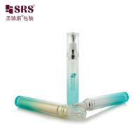 China Smooth Surface Acrylic Eye Cream Bottle With Alloy Massage Head Empty Eye Serum Cosmetic Packaging Custom Logo for sale