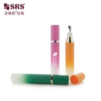 China Luxury Round Acrylic Skincare Bottle Zinc Alloy Applicator Empty Eye Care Container Wholesale OEM for sale