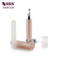 China Empty Smooth Acrylic Roll On Bottle Eye Cream Applicator Bottle Luxury Eye Care Packaging for sale
