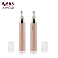 China Empty Smooth Acrylic Roll On Bottle Eye Cream Applicator Bottle Luxury Eye Care Packaging for sale