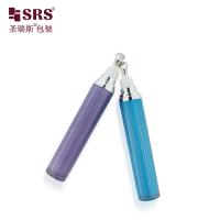 China 15ml/20ml Press Type Acrylic Bottle With Alloy Roller Head Empty Eye Serum Cosmetic Packaging for sale