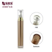 China Luxury Glittering Dot Acrylic Roller Bottle 15ml/20ml Skincare Empty Container Custom Printing for sale