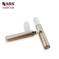 China Double‑Wall Acrylic Glittering Dot Bottle 15ml/20ml With Alloy Roller Head Eye Care Serum Packaging for sale