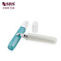China 15ml/20ml Empty Lozenge Acrylic Bottle Alloy Roller Head Cosmetic Skincare Container for sale